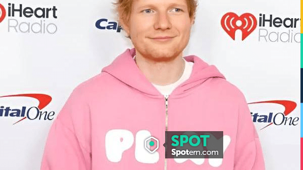 Sweat à capuche rose 2025 de Ed Sheeran iHeartRadio Z100's Jingle Ball ...