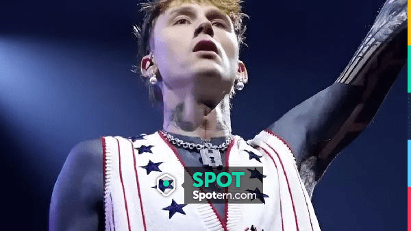 MGK Lost Americana Tour Vest in the music video MGK INSANE NYC Show (12 ...