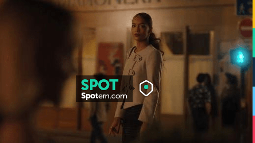 Emporio Armani Wool Jacket worn by Geneviève (Thalia Besson) as seen in ...