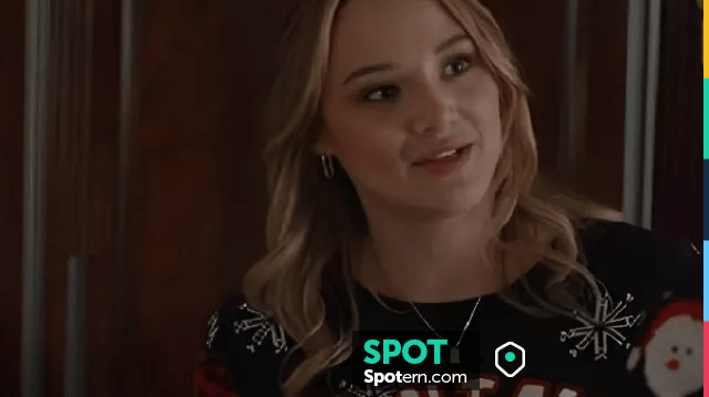 A Make or Break Holiday Hunter King Ugly Christmas Sweater worn by Liv ...