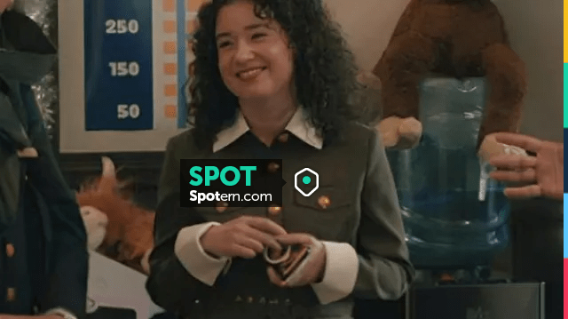 Elsbeth S03 Sarah Steele Brown Belted Mini Shirtdress as seen in ...