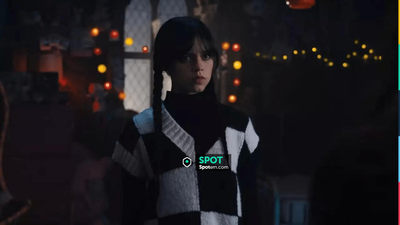 ZARA sweater from Wednesday Addams / Goody Addams (Jenna Ortega) in ...