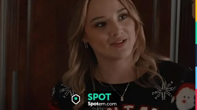 A Make or Break Holiday Hunter King Ugly Xmas Sweater worn by Liv ...