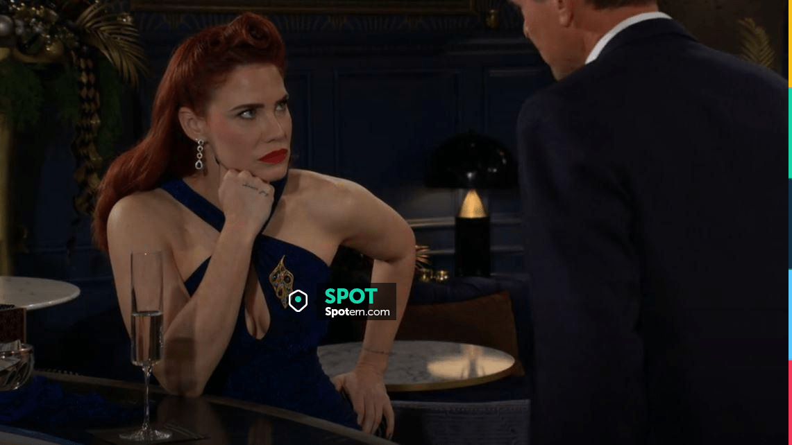 LaRoco Vintage Paisley Rhinestone Leaf Brooch Pin worn by Sally Spectra ...