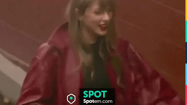 Taylor Swift Chiefs vs. Broncos Red Bomber Jacket of Taylor Swift in ...
