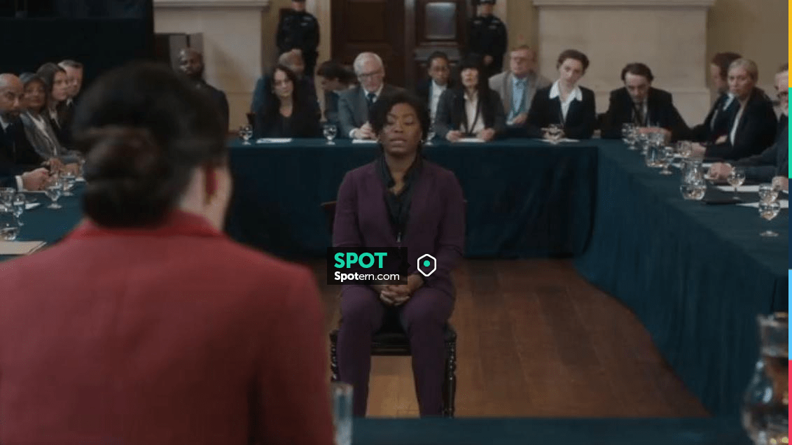 Theory Wool Blend Blazer worn by Maggie Knight (Stephanie Levi-John) as ...