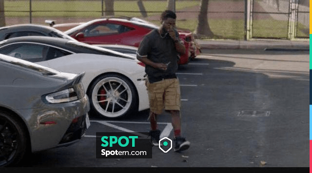 The rising black Nike Air Force 1 Mid sneakers worn by Ricky Jerret ...