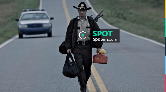 The uniform of police officer Rick Grimes (Andrew Lincoln) in The ...