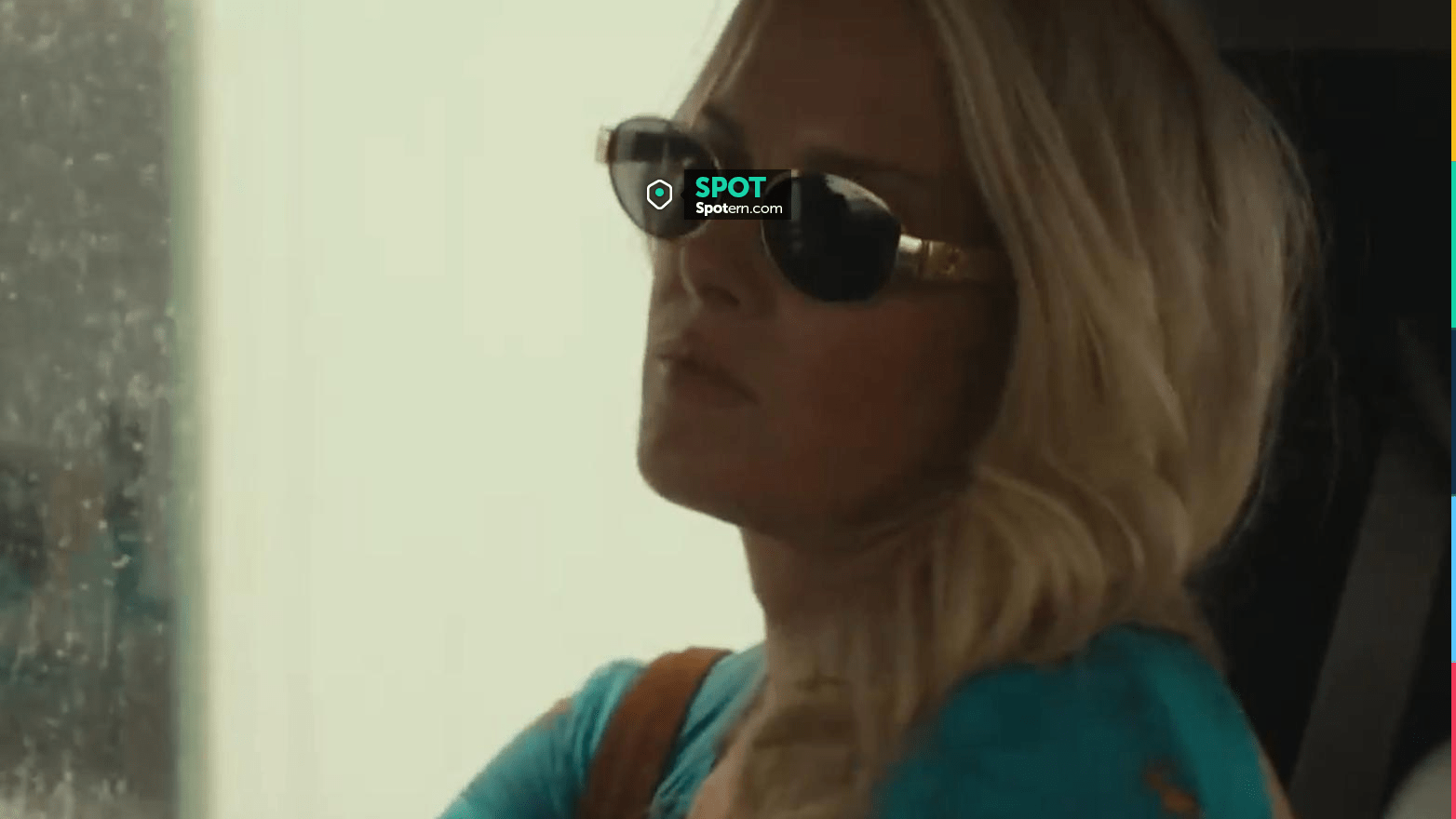 Celine Triomphe Metal 01 Sunglasses worn by Angela Norris (Ali Larter ...