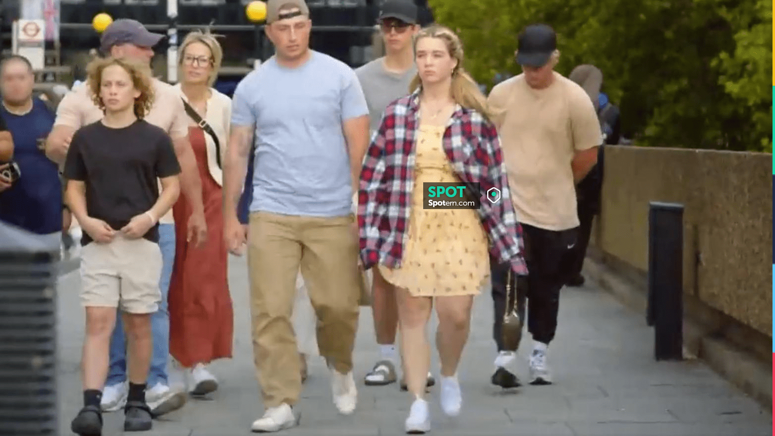Market & Spruce Ladies Plaid Button Down worn by Baylen Dupree as seen ...