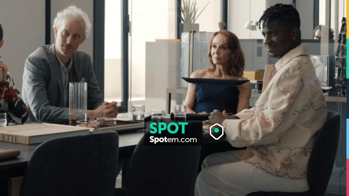 Aurelie Bidermann Miki Lapis Lazuli Ring worn by Julien (Samuel Arnold ...