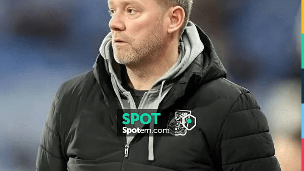 Kevin Nolan Sky Bet League One Match Black Puffer Jacket | Spotern