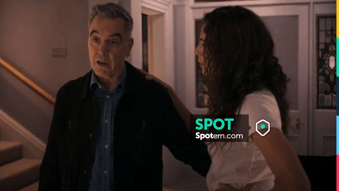 Rag & Bone Round Neck Cotton-jersey T-shirt worn by Ingrid Greene ...