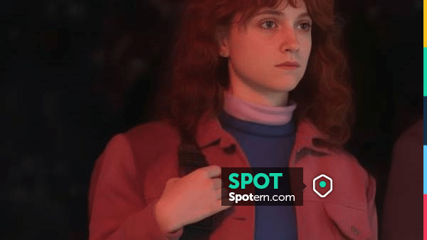 Stranger Things S05 Natalia Dyer Brown Jacket worn by (Natalia Dyer) in ...
