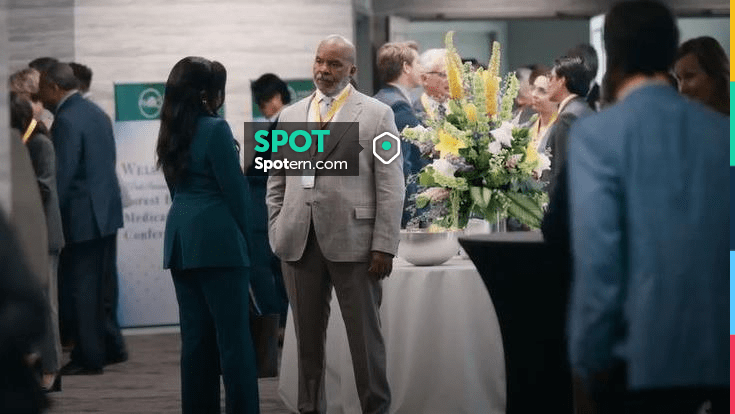 Ralph Lauren Gray Plaid Lassister Blazer worn by Ron Leonard (David ...