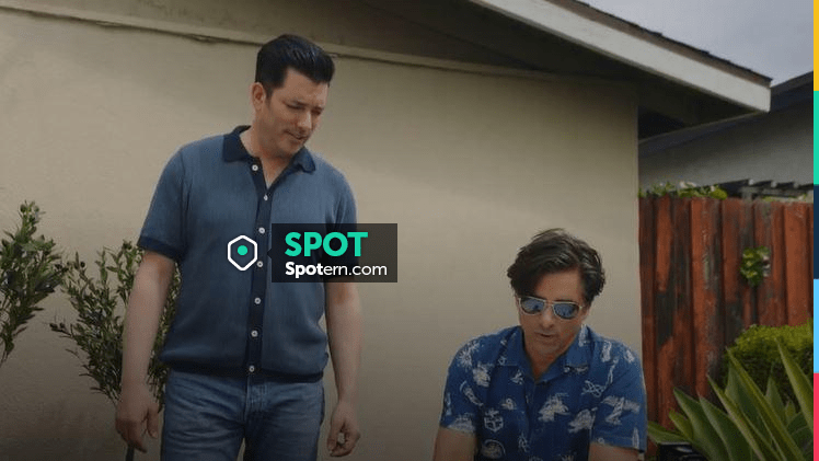 Far Afield Velzy Cardigan Sweater Polo worn by Jonathan Scott as seen ...