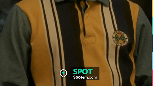 Striped Polo Top worn by Lucas Sinclair (Caleb McLaughlin) in Stranger ...