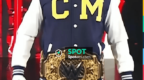 CM Punk Varsity Jacket worn by CM Punk in CM Punk Wore a Steiner-Style ...