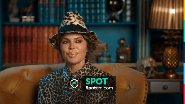 Lui Leopard Print Shirt worn by Lisa Rinna as seen in The Traitors ...