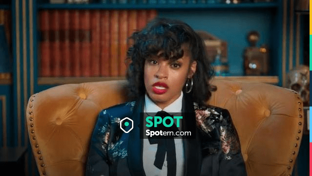 Zara Green Floral Blazer worn by Tiffany Mitchell as seen in The ...