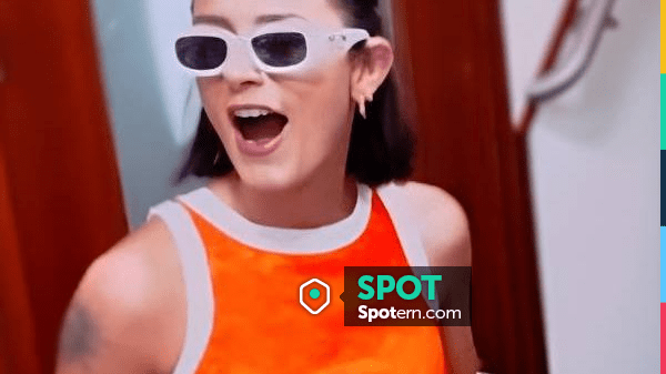 Below Deck Mediterranean S10 Aesha Scott Orange Fish Dress (Aesha Scott ...