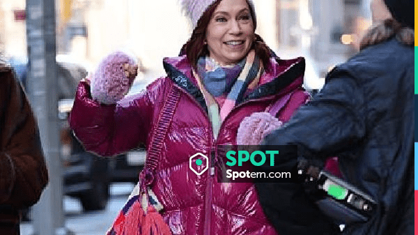 Elsbeth Carrie Preston Purple Long Coat worn by Elsbeth Tascioni ...