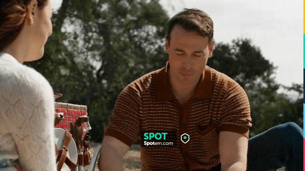 Banana Republic Stripe Cotton Resort Shirt worn by Chris Cafero as seen ...