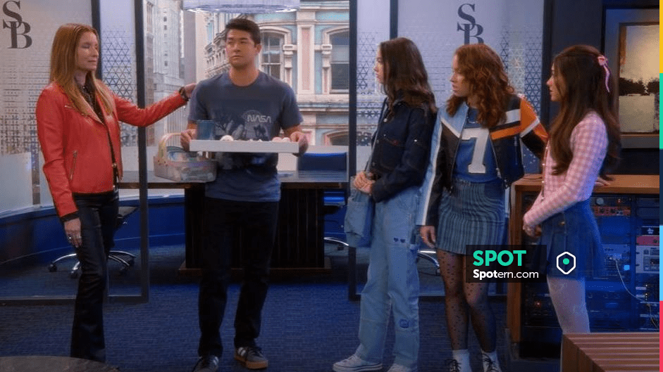 Alice + Olivia Lanna Skirt worn by Posey (Lumi Pollack) as seen in ...