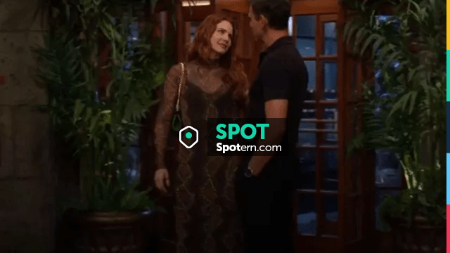 Alexis Bittar Ruched Pillow Leather Shoulder Bag worn by Sally Spectra ...