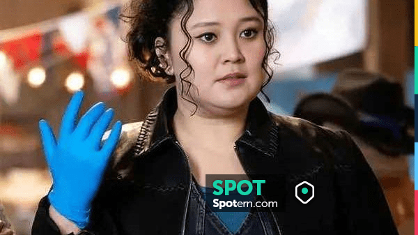 Brilliant Minds S2 Dana Dang Black Jacket worn by Dr. Dana Dang (Aury ...