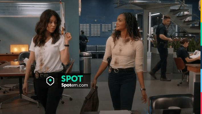 Anderson's Skinny Double Fastener Leather Belt worn by Angela Lopez ...