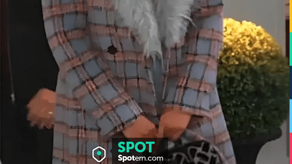 Fur Trim Plaid Coat (Chelsea Hamilton) Beyond the Gates | Spotern