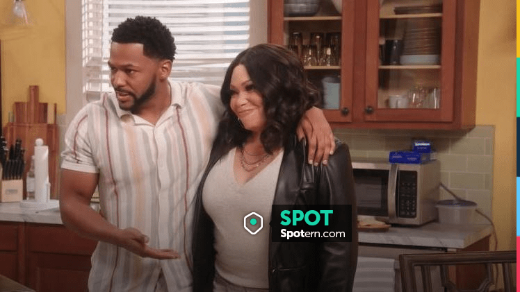 Caslon Sequin V-Neck Sweater worn by Ashley Carson (Brittany Inge) as ...