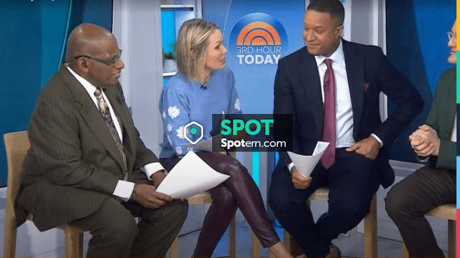 Talbots Embroidered Sleeve Sweater worn by Dylan Dreyer as seen in ...