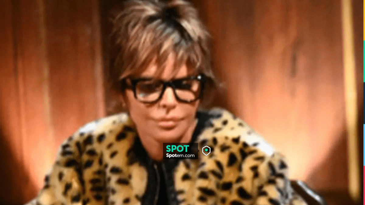 The Traitors US S04 Lisa Rinna Cheetah Bomber Jacket (Lisa Rinna) in ...