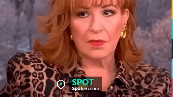 Joy Behar Leopard Print Jacket worn by Joy Behar as seen in The View ...