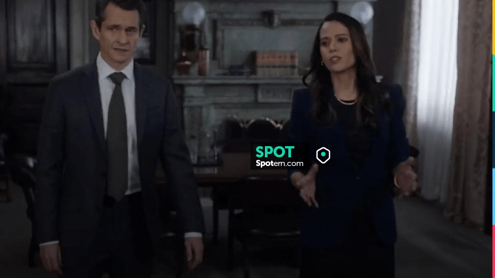 McQueen Single-Breasted Blazer Jacket worn by Counselor Matos (Victoria ...