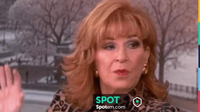 The View 2026 Joy Behar Leopard Jacket of Self - Co-Host (Joy Behar) in ...