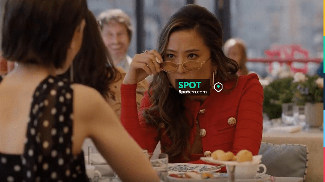 Aurelie Bidermann Positano Earrings worn by Mindy Chen (Ashley Park) as ...