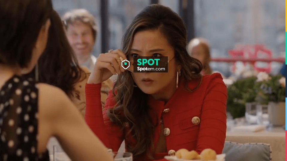 Nach Bijoux Daffodil Branch Ring worn by Mindy Chen (Ashley Park) as ...