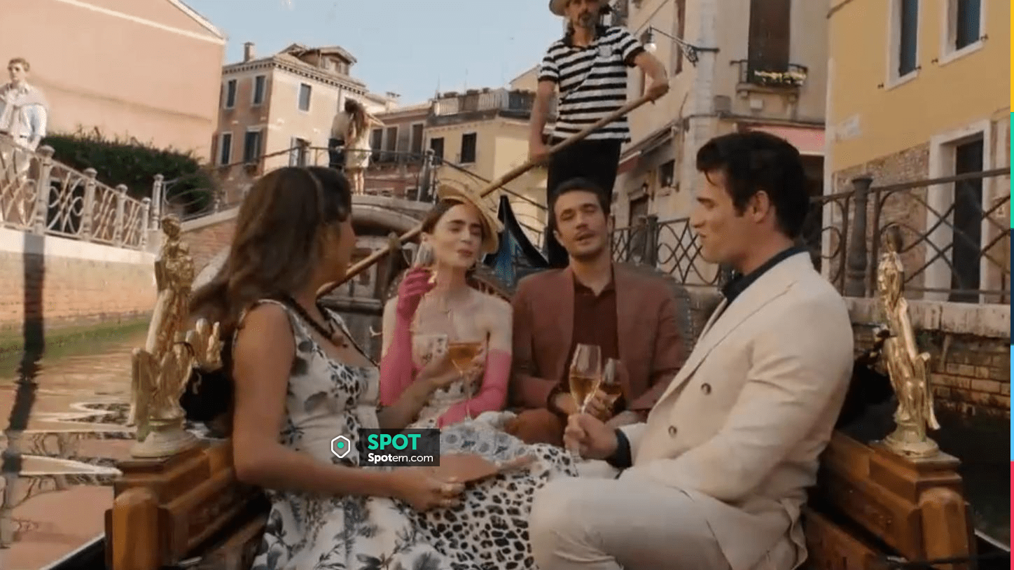 Antonio Marras Midi Dress in Leopard Print worn by Mindy Chen (Ashley ...