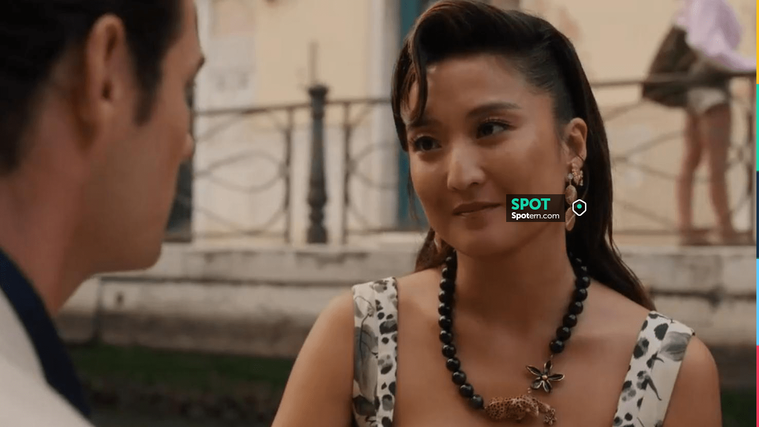 Luisa Rosas Tribe Earrings worn by Mindy Chen (Ashley Park) as seen in ...