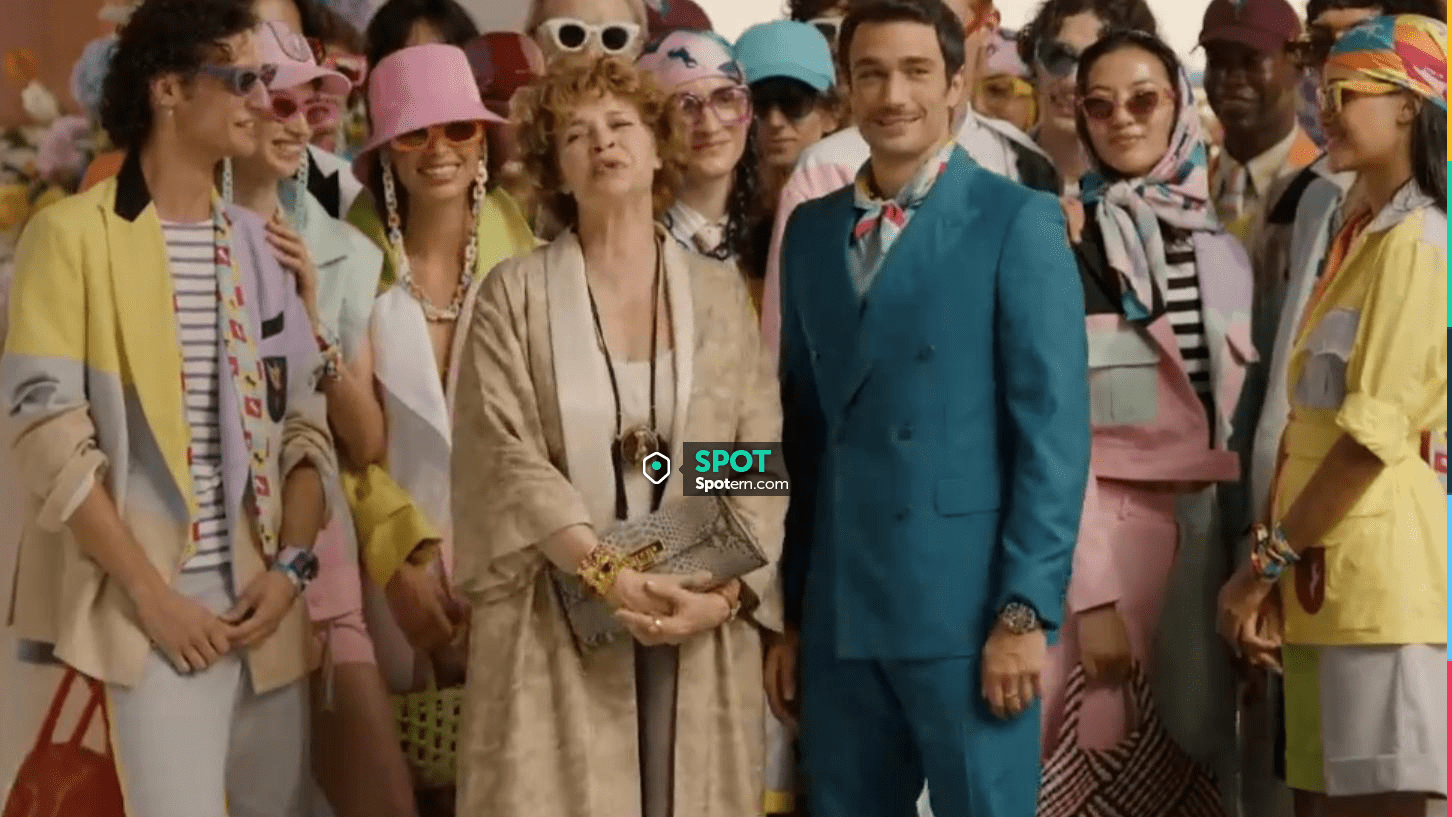 Zara Cord and Stone Box Necklace worn by Antonia Muratori (Anna Galiena ...