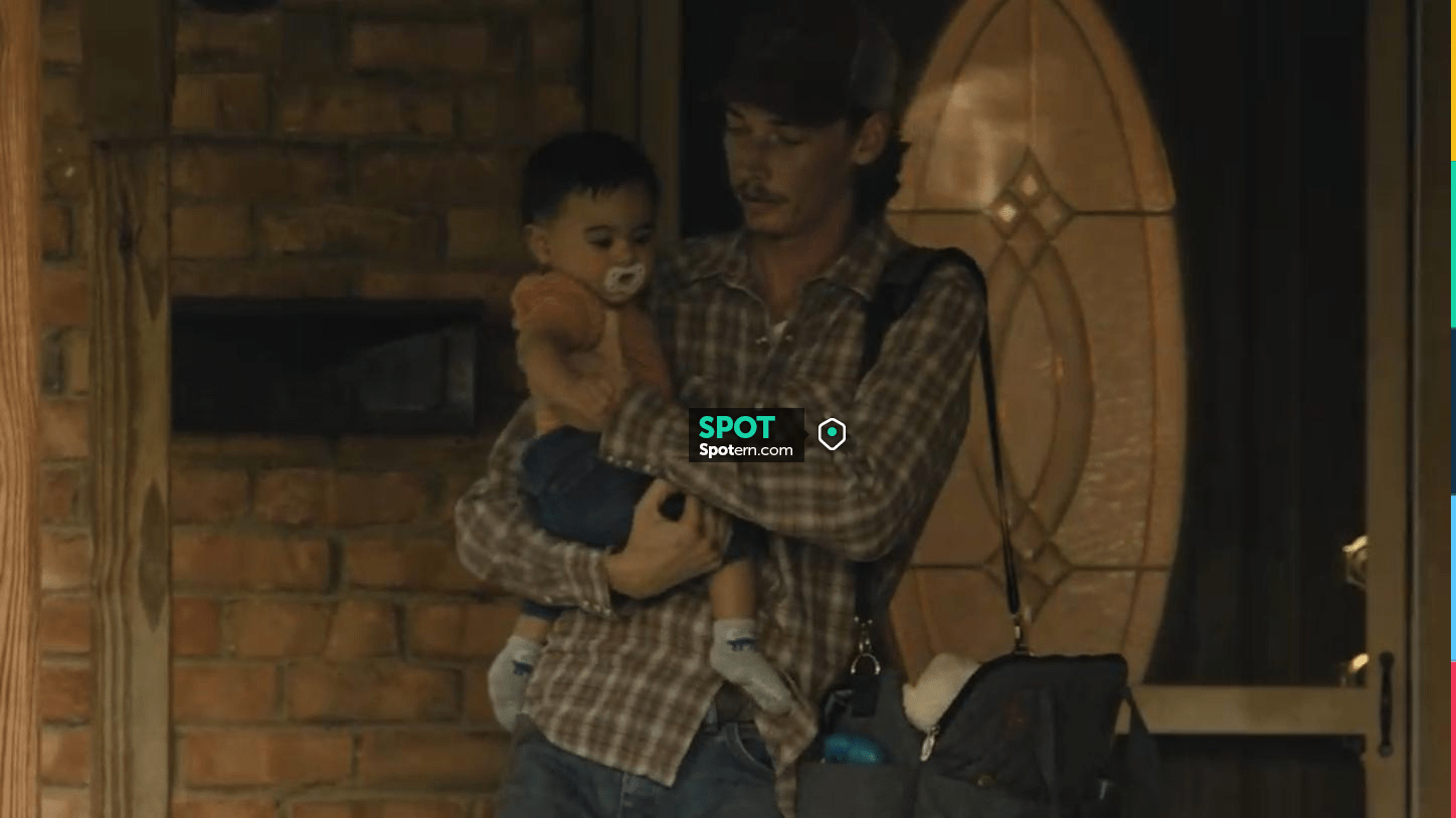 Wrangler Men's Long Sleeve Slim Fit Woven Shirt worn by Cooper Norris ...