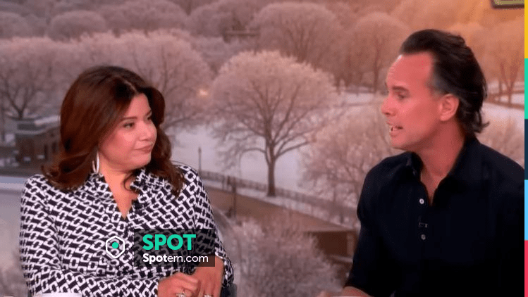 Diane von Furstenberg Michele Jumpsuit worn by Ana Navarro as seen in ...