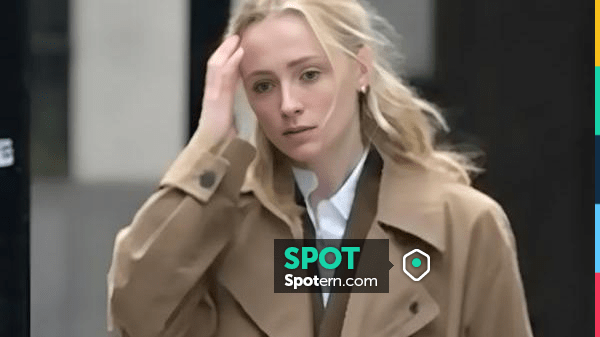 Steal S01 Sophie Turner Brown Coat worn by Zara (Sophia Turner) in ...