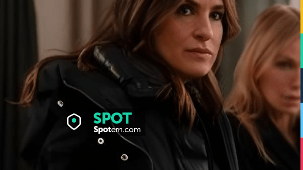 Law and Order SVU S27 Mariska Hargitay Black Puffer Jacket worn by ...