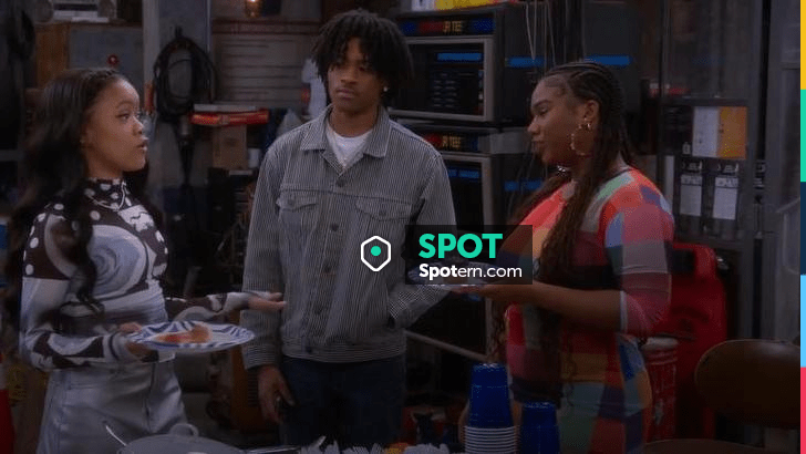 Levis Hickory Stripe Trucker Jacket worn by Kelvin (Diamond Lyons) as ...