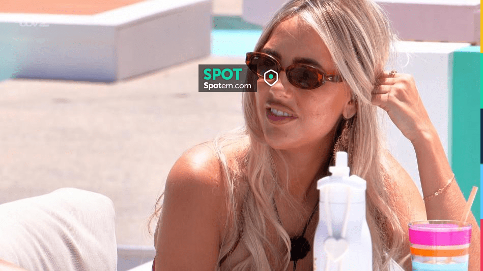 Bins Ivy Brown worn by Jess Harding as seen in Love Island: All Stars ...