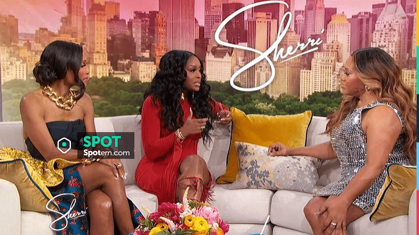 Haut Harbison Cyclone porté par Dr Jackie vu dans Sherri le 29 janvier ...